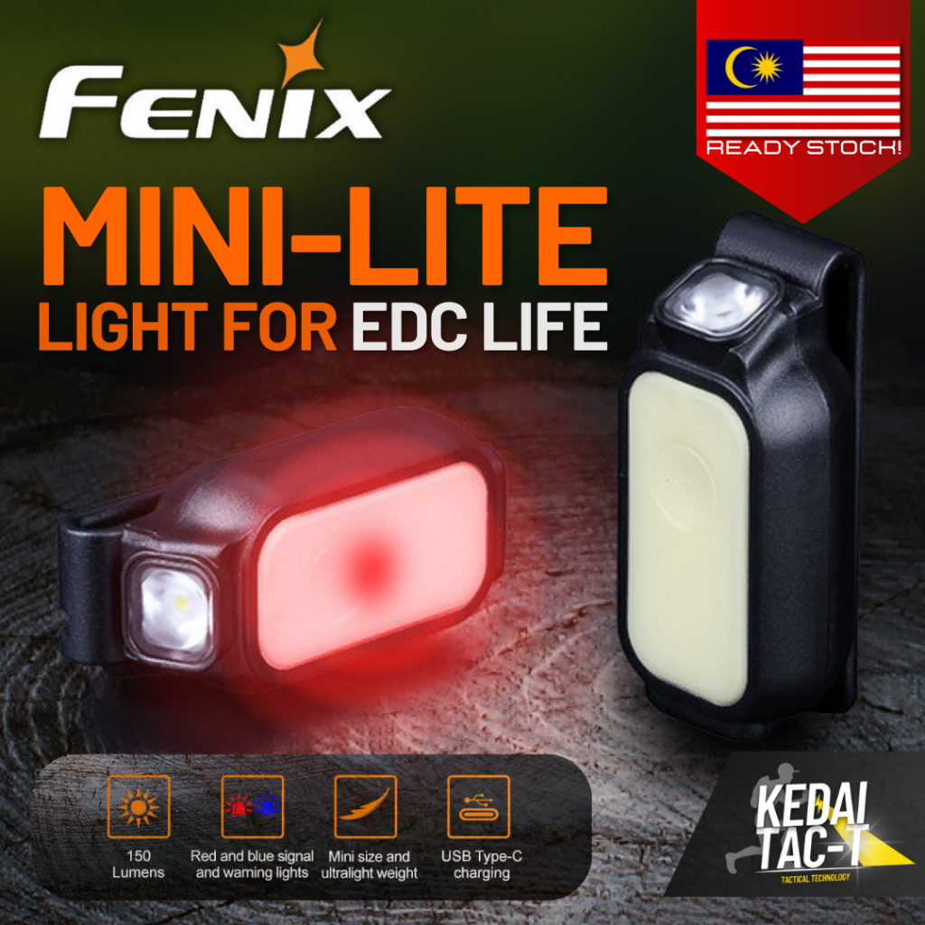 FENIX MINI-LITE - 150 LUMEN Rechargeable Multipurpose Mini Light ...