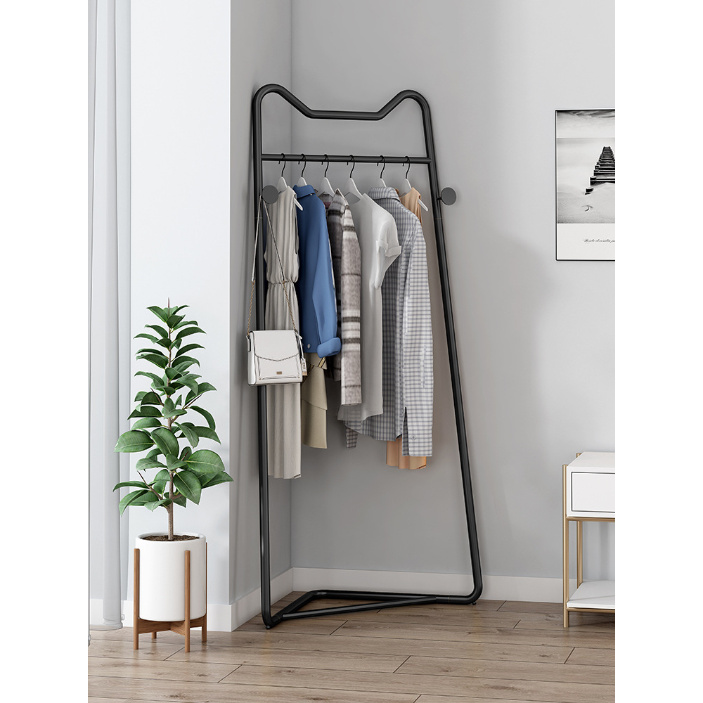 Light Luxury Triangle Hanger Home Corner Coat Rack Room Wall Clothes ...