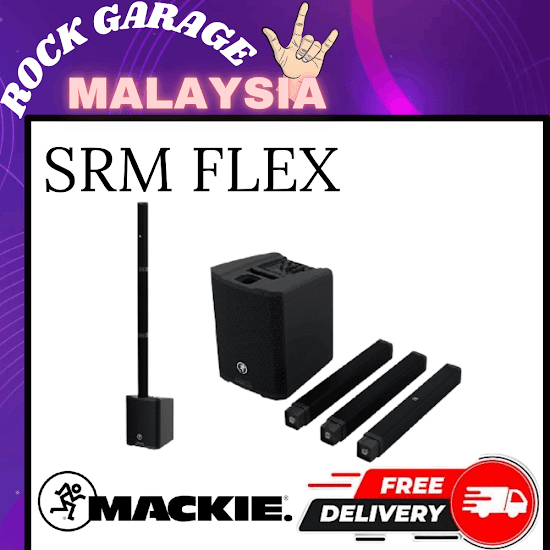 Mackie SRM-Flex 6 Channel Mixer 1300W Column Powered Speaker (SRMFlex/SRM Flex) | Shopee Malaysia