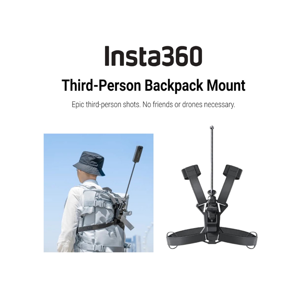 Insta360 Third-Person Backpack Mount | Shopee Malaysia