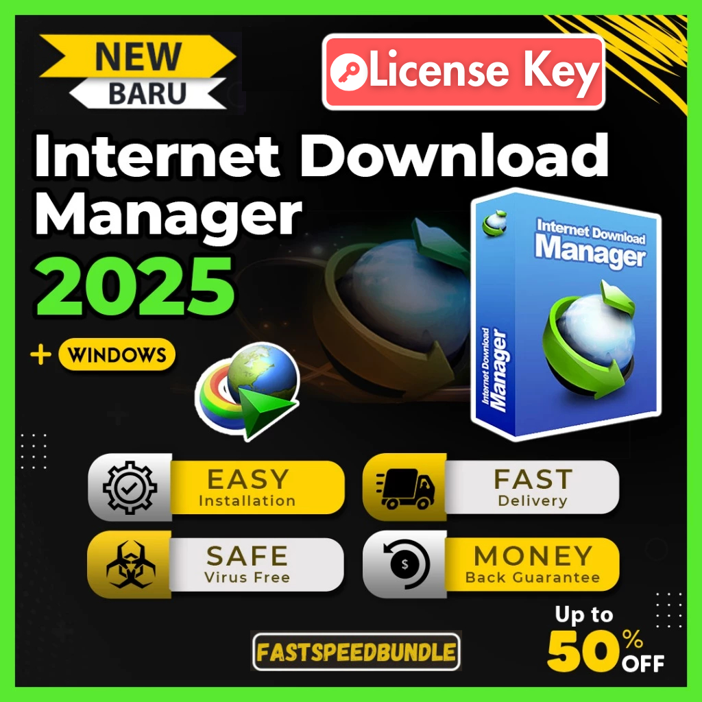 【Genuine License Key】Internet Download Manager IDM Orignal 1 Year Key / Lifetime license ...