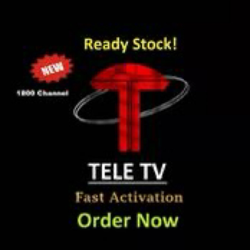 [SILA PM DULU] TELE TV TELETV TELE TV MALAYSIA / 1 BULAN/ 3 BULAN / 6 ...