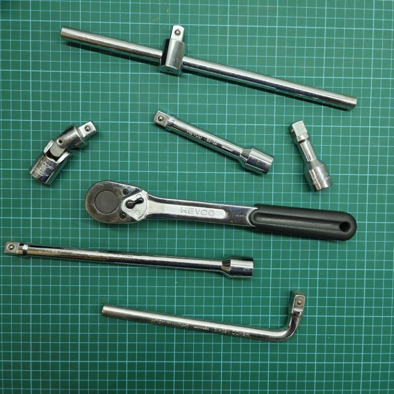 Heyco Germany Reversible ratchet talenta, 1/2" & Extension Bar ...