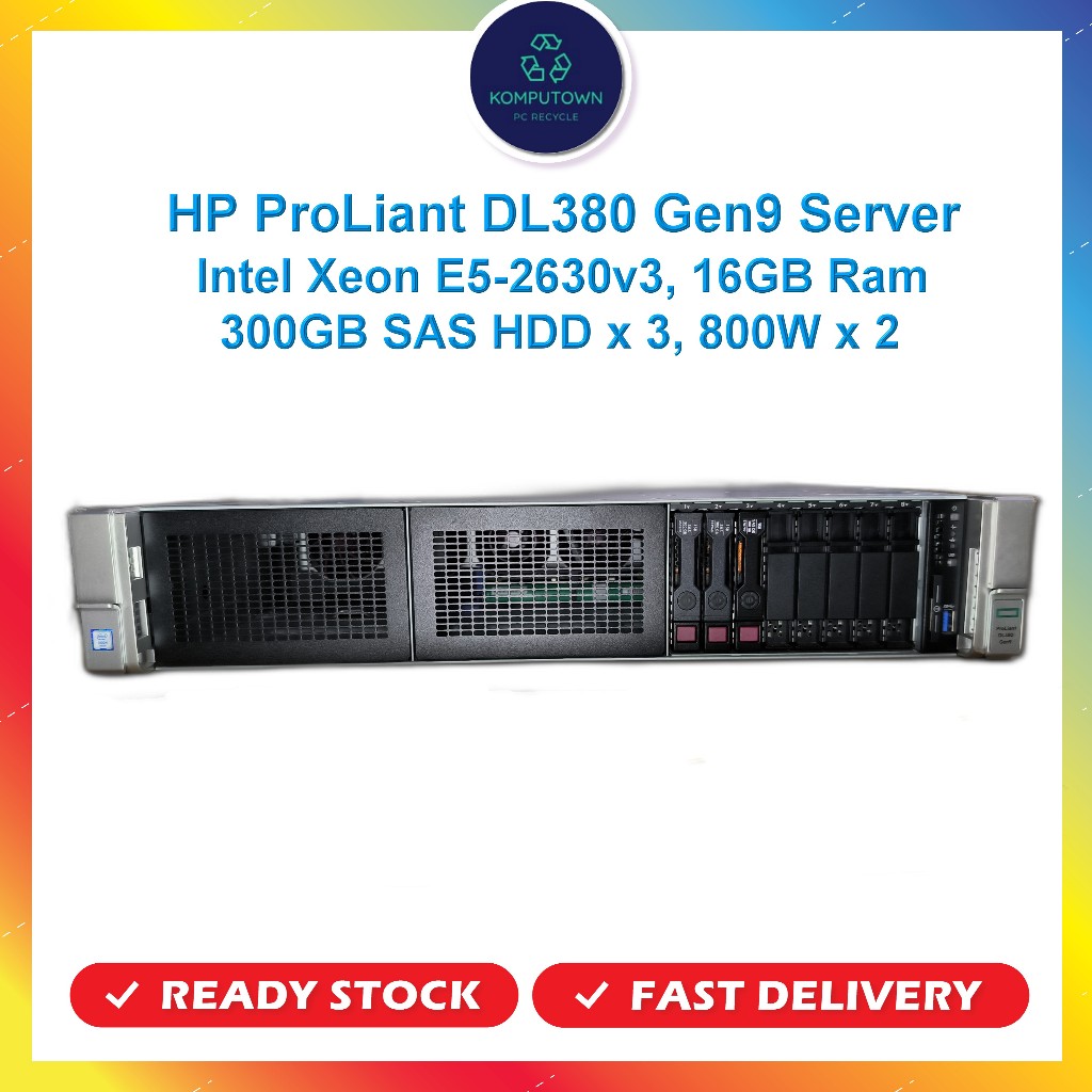 (Refurbished) HP ProLiant DL380 Gen9 Server | Shopee Malaysia