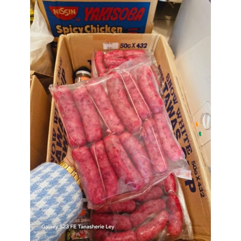 Longganisa De Cebu Tocino Choriso Tempura Fishballs Hotdog Sausage ...