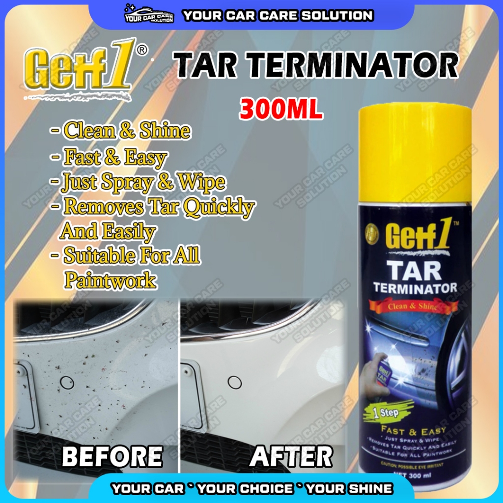 Getf1 Tar Terminator 300ml Asphalt Remover Oil Degreaser Grease Cleaner ...