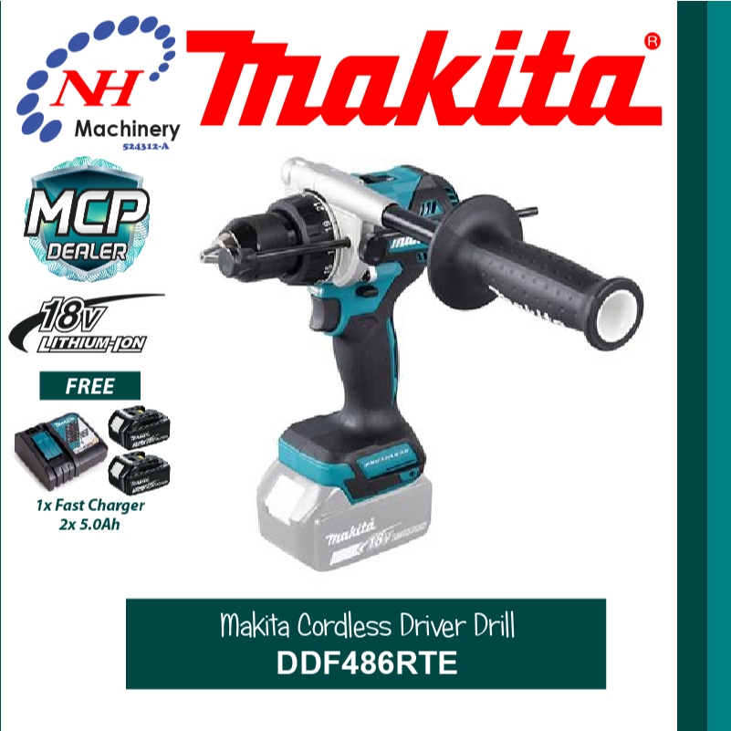 MAKITA DDF486 RTE/Z - CORDLESS DRIVER DRILL | Shopee Malaysia