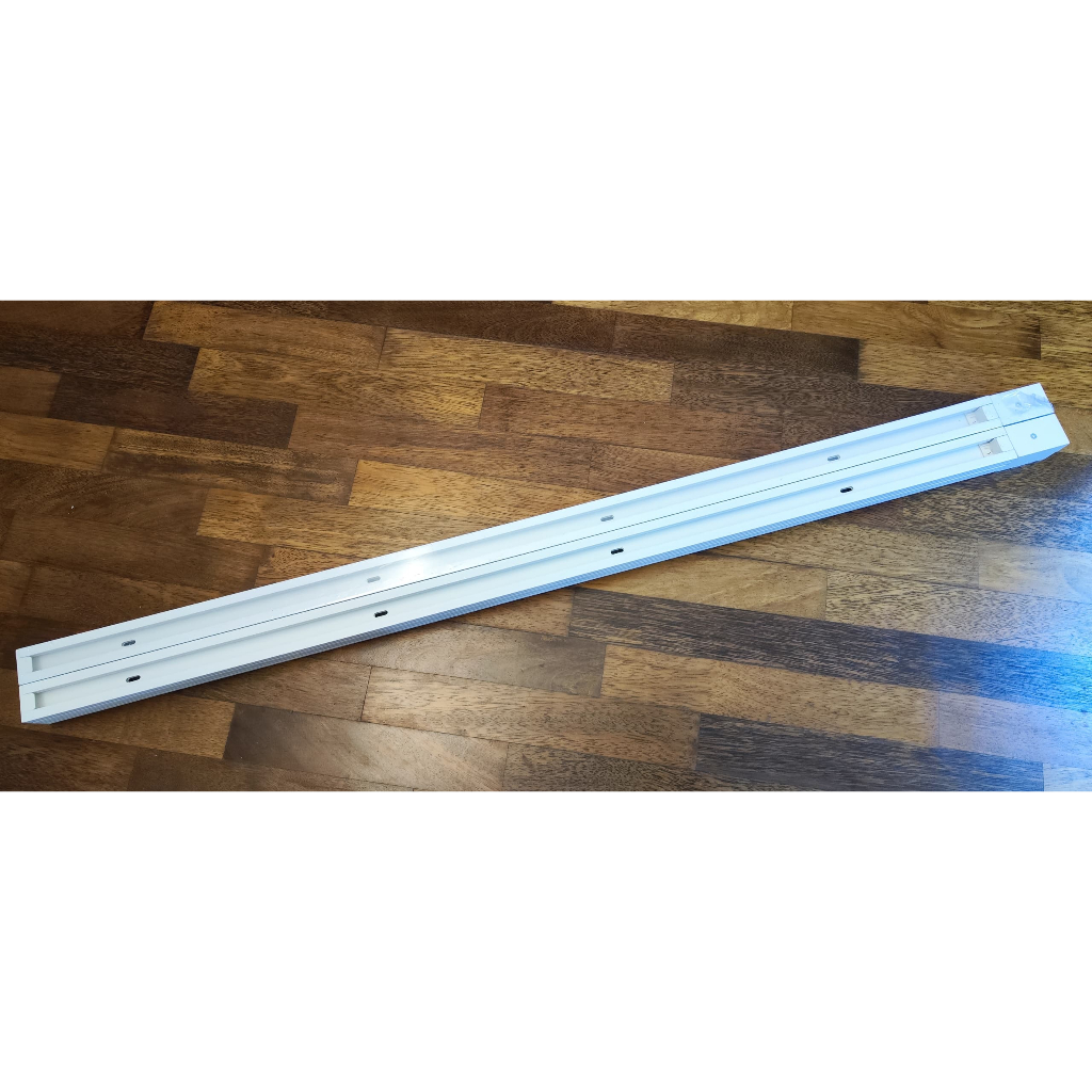 1 Meter Track Light Rail (White) - 4pcs | Shopee Malaysia