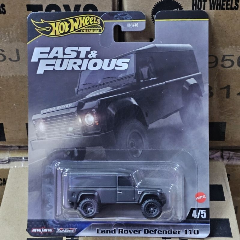 HOT WHEELS PREMIUM LAND ROVER DEFENDER 110 FAST AND FURIOUS THE FATE OF ...