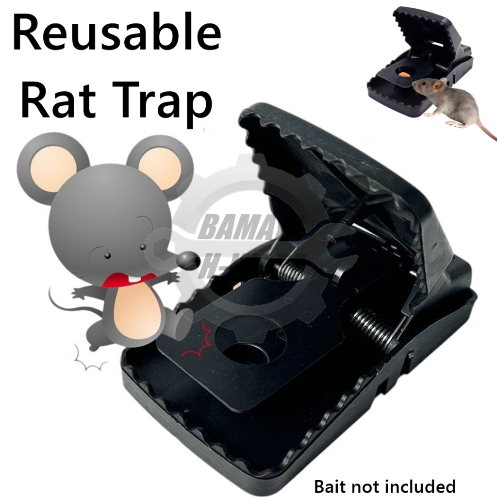 BMY Reusable Rat Trap Catcher. Rat Snap Trap. Easy Reusable Rat Trap ...