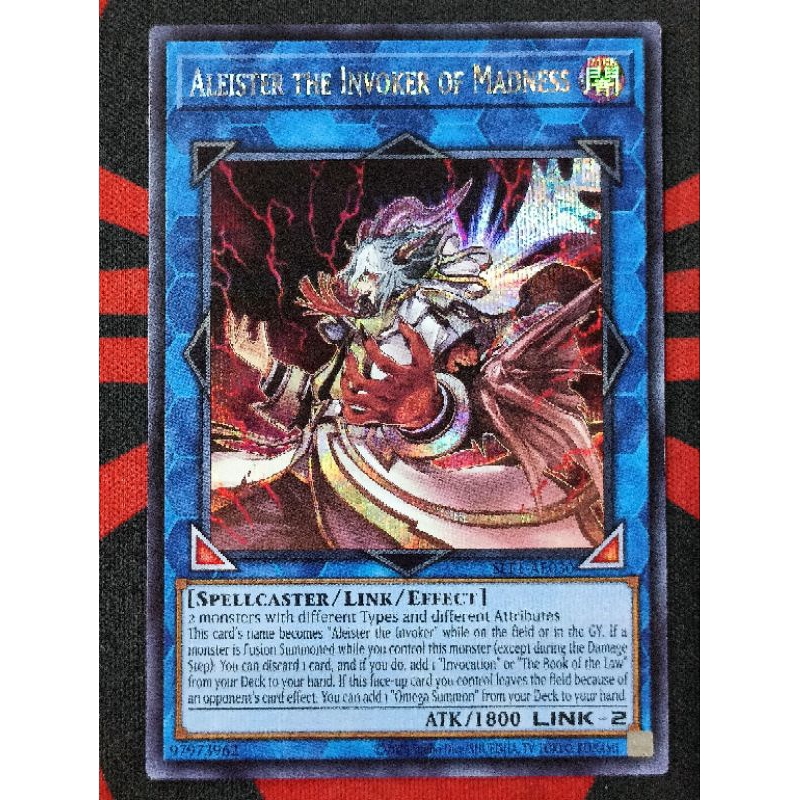 YUGIOH KONAMI SLF1-AE030 Aleister the Invoker of Madness (SCR) | Shopee ...