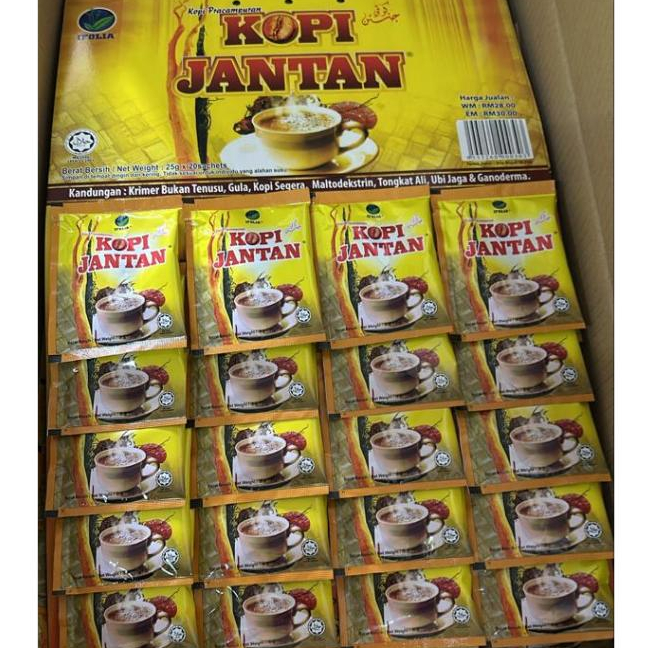 Kopi jantan 1 papan ( 25g x 20’s ) | Shopee Malaysia