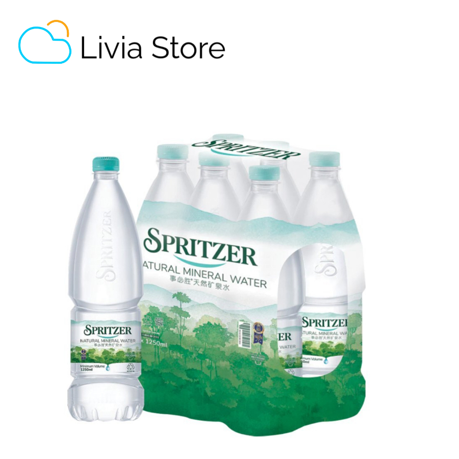 Spritzer Mineral Water 1.25L X 6 Bottle | Shopee Malaysia