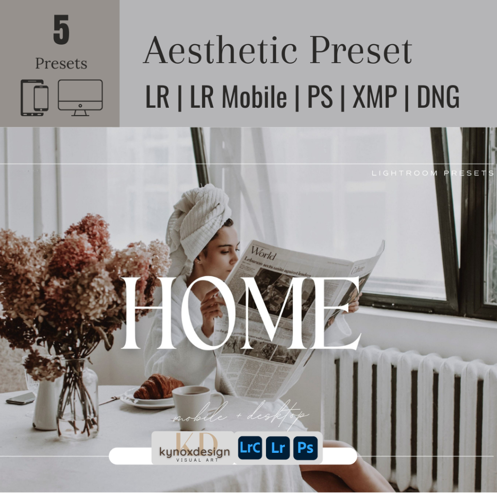[Lightroom Preset] Aesthetic Preset - Home for LR/LR(mobile)/PS (Latest ...