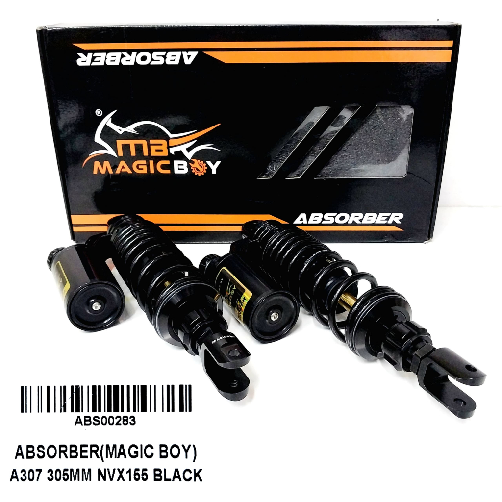 Magic Boy Absorber A307 NVX155 V1 V2 305MM Black 100% Original | Shopee ...