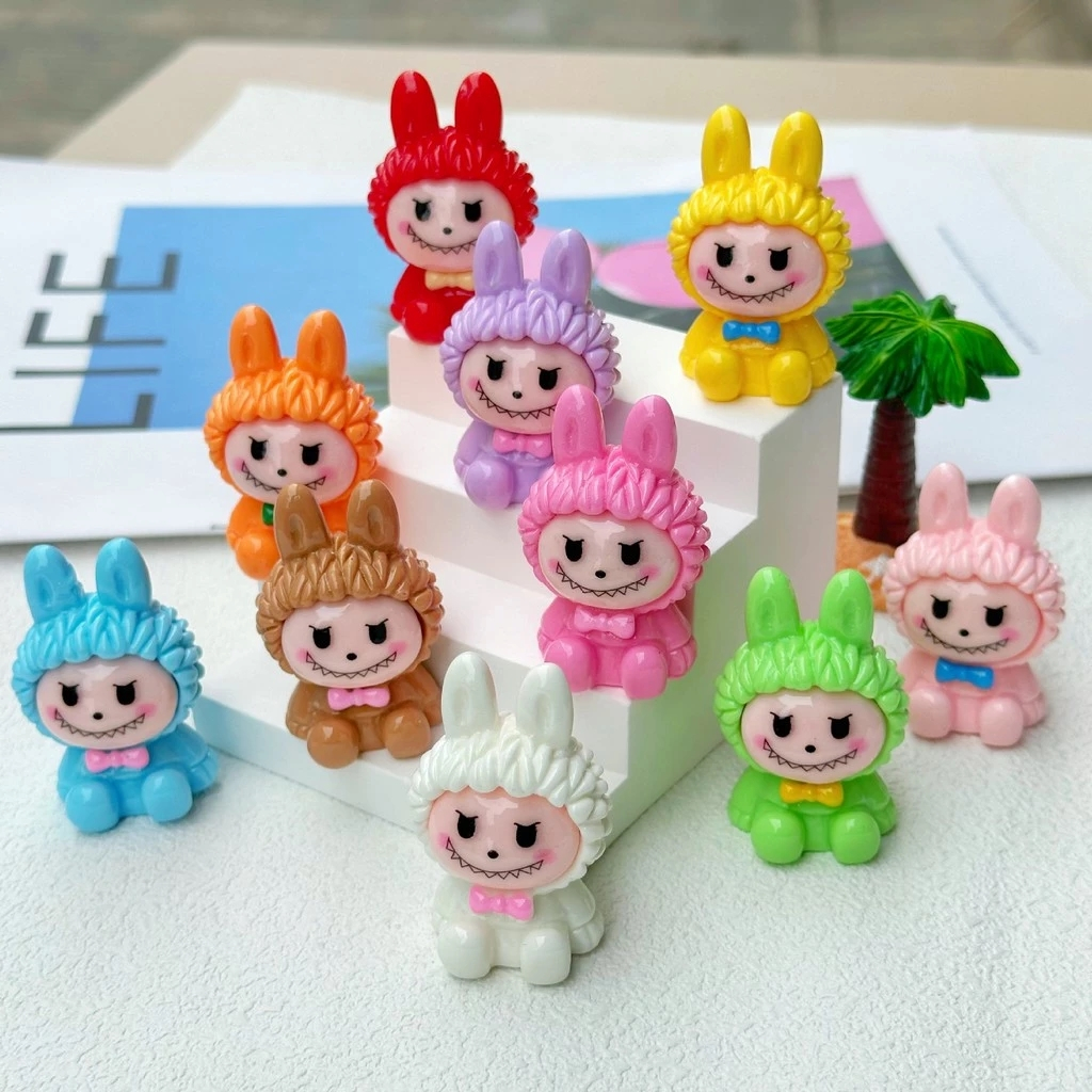 New stock 10 pcs Solid color Labubu 4.4 cm | Shopee Malaysia