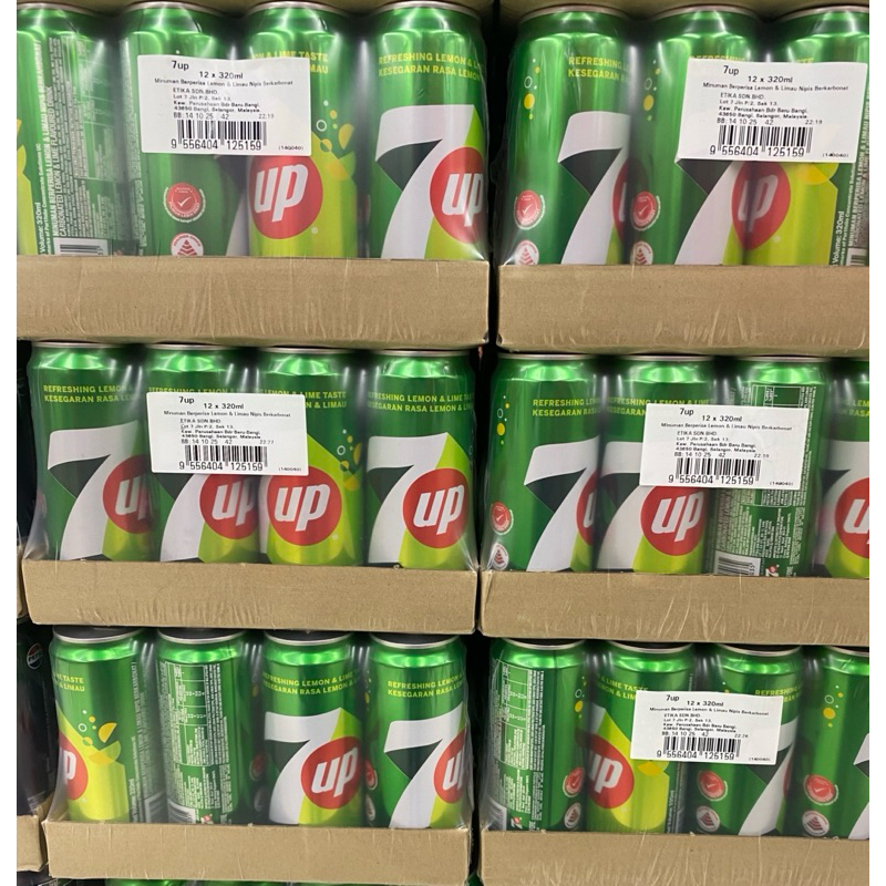 7UP LEMON AND LIME MINUMAN BERKARBONAT PERISA LEMON DAN LIMAU NIPIS AIR ...