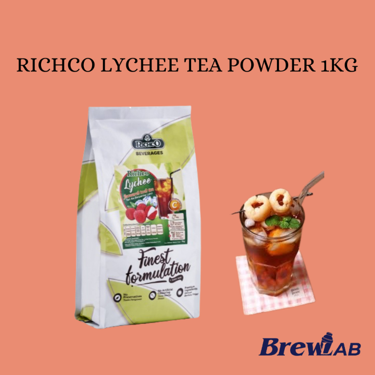 RICHCO LYCHEE TEA POWDER 1KG HALAL | Shopee Malaysia