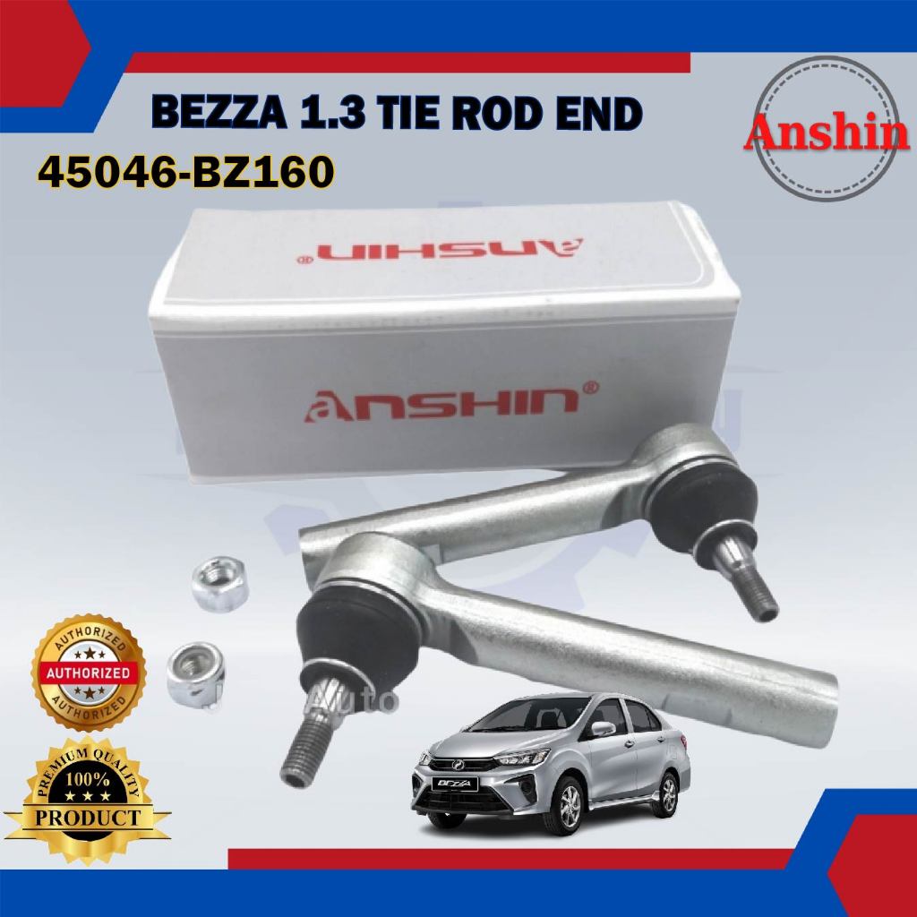 TIE ROD END (2pcs) - PERODUA BEZZA 1.3 45046-BZ160 | Shopee Malaysia