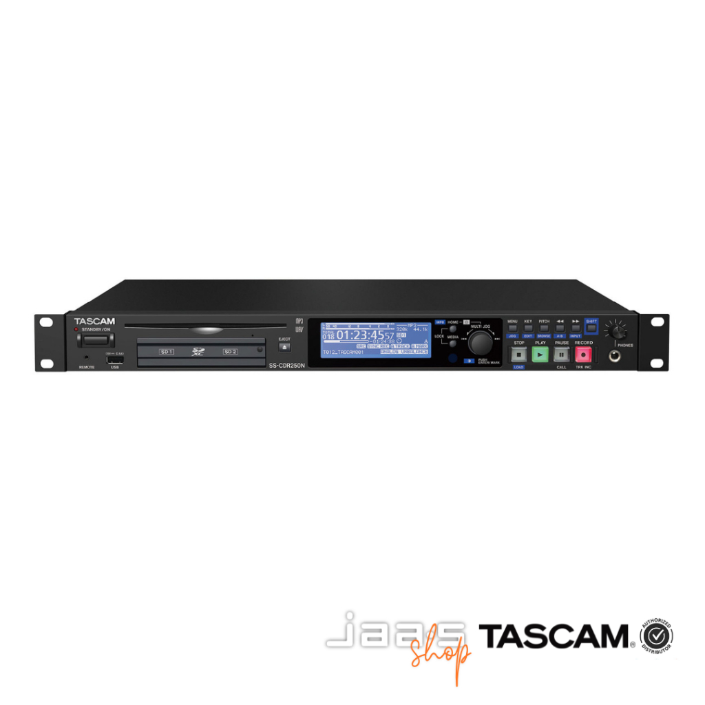 SS-CDR250N 2-Channel CD/SD/USB Recorder/Player With Network | Shopee ...
