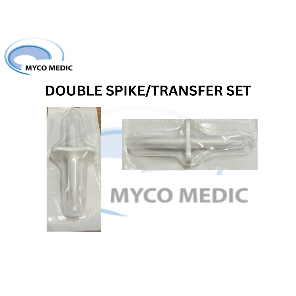 DOUBLE SPIKE INFUSION/ TRANSFER SET | Sterile | Single Use | Shopee ...