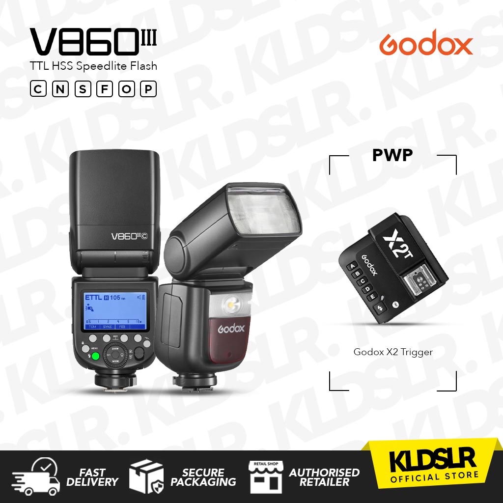 Godox V860III TTL Speedlite with LI-ION Battery Flash for Canon ...