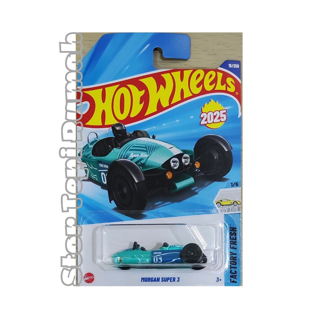 Hot Wheels Morgan Super 3 [HW New 2025 Factory Fresh] | Shopee Malaysia