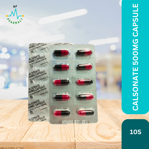 CALSONATE CALCIUM CARBONATE 500MG CAPSULE 10S/STRIP | Shopee Malaysia