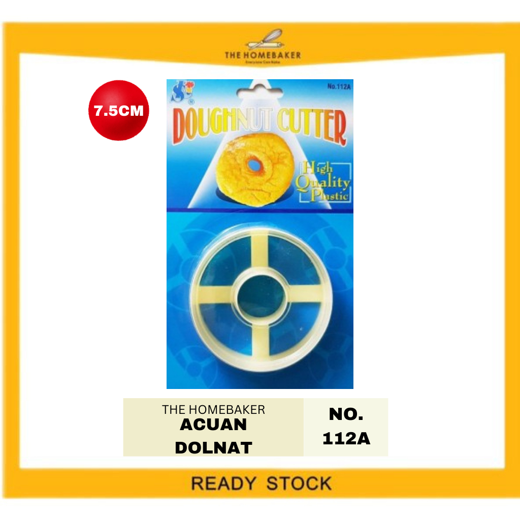 Assorted Mould Acuan/ Doughnut Cutter/ Biscuit Cutter/ Press Tart ...