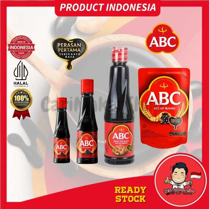 ABC Kicap Manis Saos 135ml 275ml 600ml Refill Product Indonesia 🇮🇩 ...