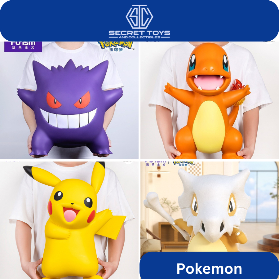 Original Funism 50cm Pokemon Figure BIG SIZE (Gengar/Charmander/Pikachu ...