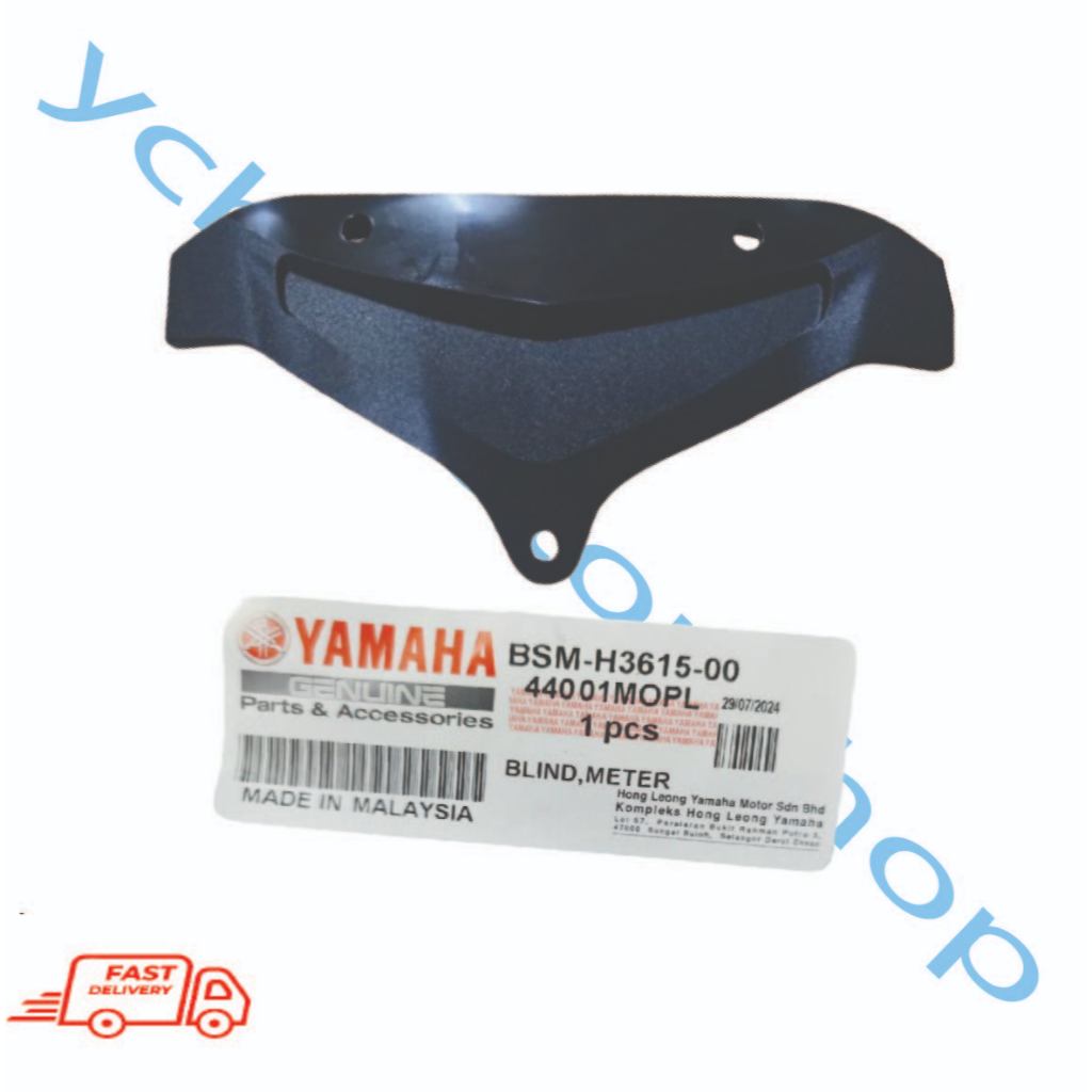 YAMAHA Y16 Y16ZR V2 ABS VISOR RUBBER BLIND METER 100% ORIGINAL BSM ...