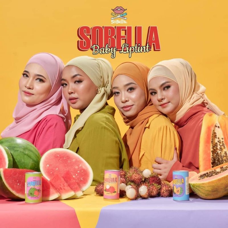 🔥READY STOCK🔥SOBELLA WATERMELON LIPTINT NEW PACKAGING MAMMY 💯ORIGINAL ...