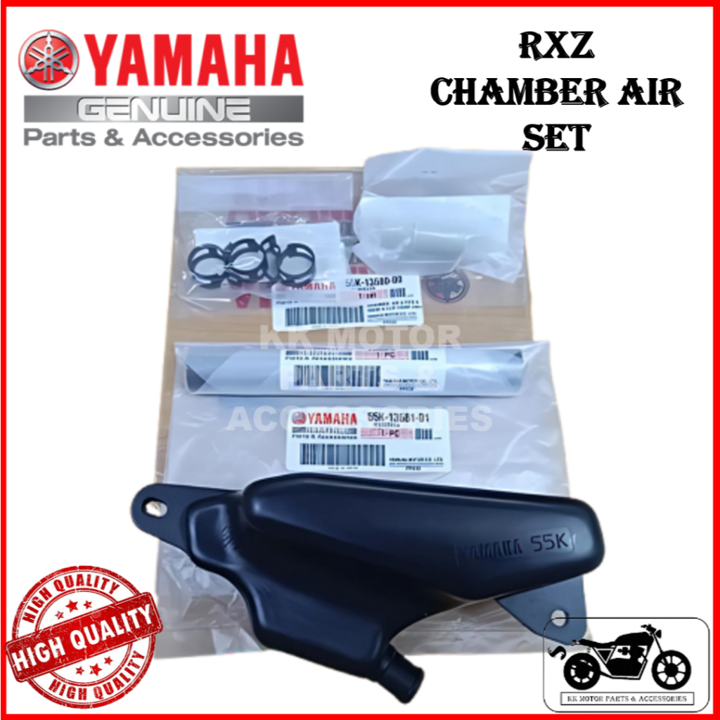 [GOOD QUALITY !!!] YAMAHA RXZ AIR CHAMBER SET WITH HOSE PIPE INTAKE ...