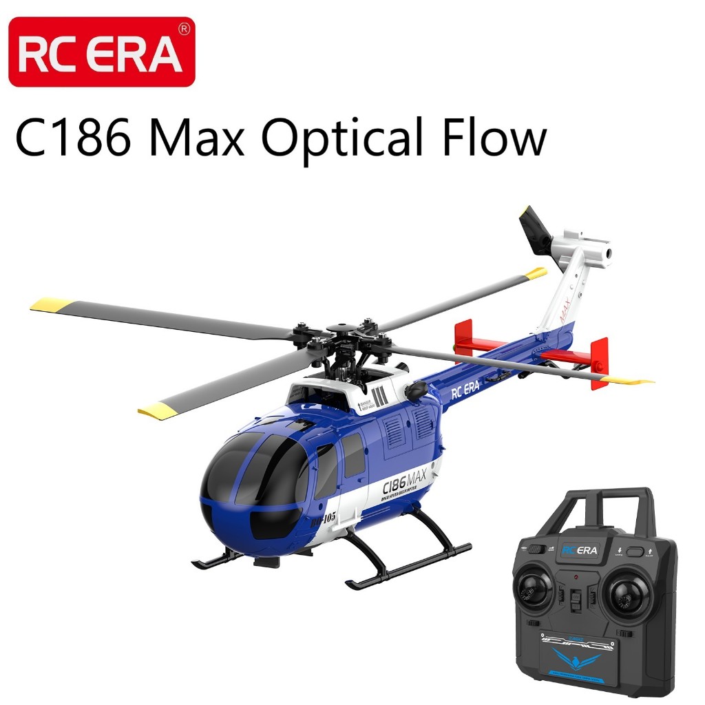 RC ERA C186 Max Bo105 4CH RC Helicopter With Optical Flow | Shopee Malaysia