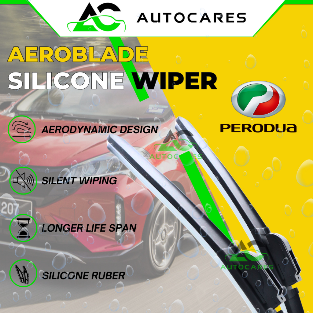 AEROBLADE WIPER PERODUA Car Wiper Kereta Original Japan Silicone Wiper ...