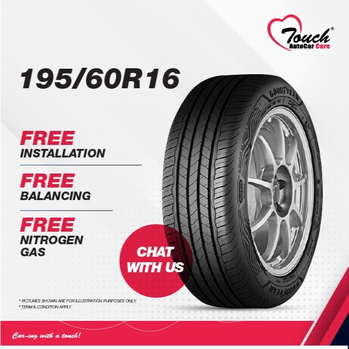 195/60R16 Goodyear Toyo Hankook Tyres for Alza Vios Sylphy BRV (With ...