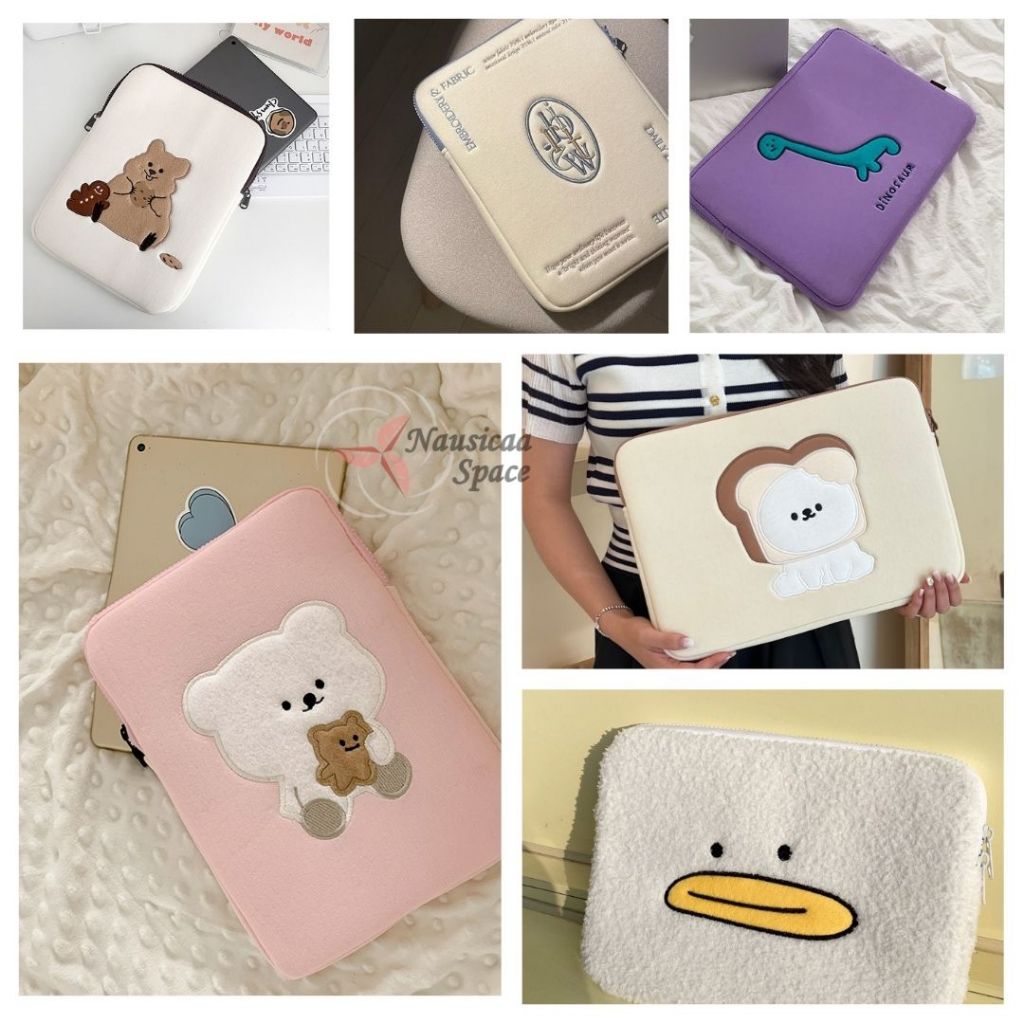 Laptop bag Korea style cute embroidery 13/14/15/15.6 laptop sleeve 10 ...