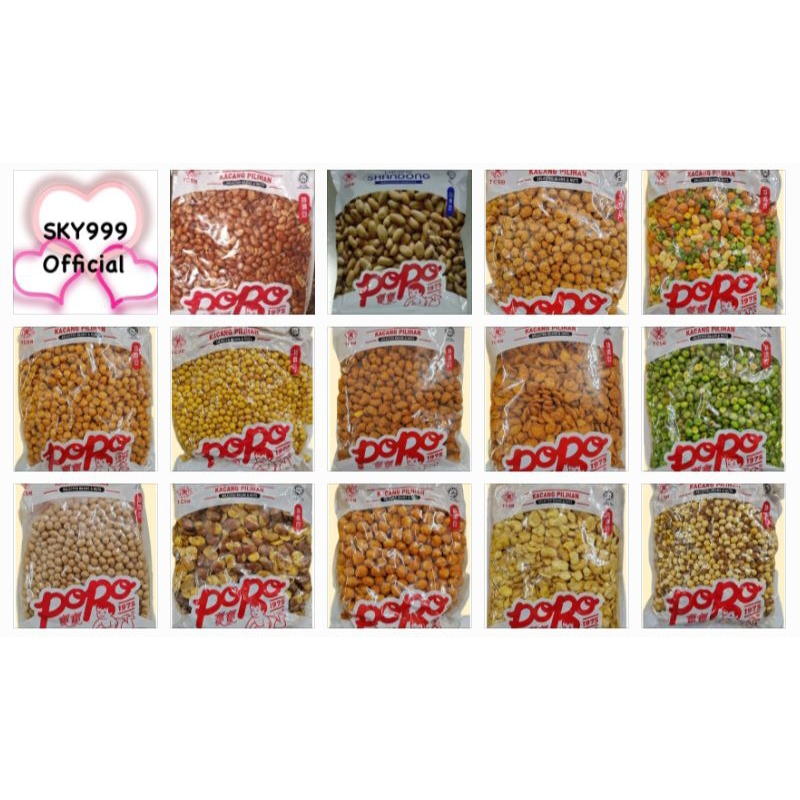 POPO Tanah Garam, Hijau Kari, Campuran, Kuda Kari, Tanah Kari, Kacang ...