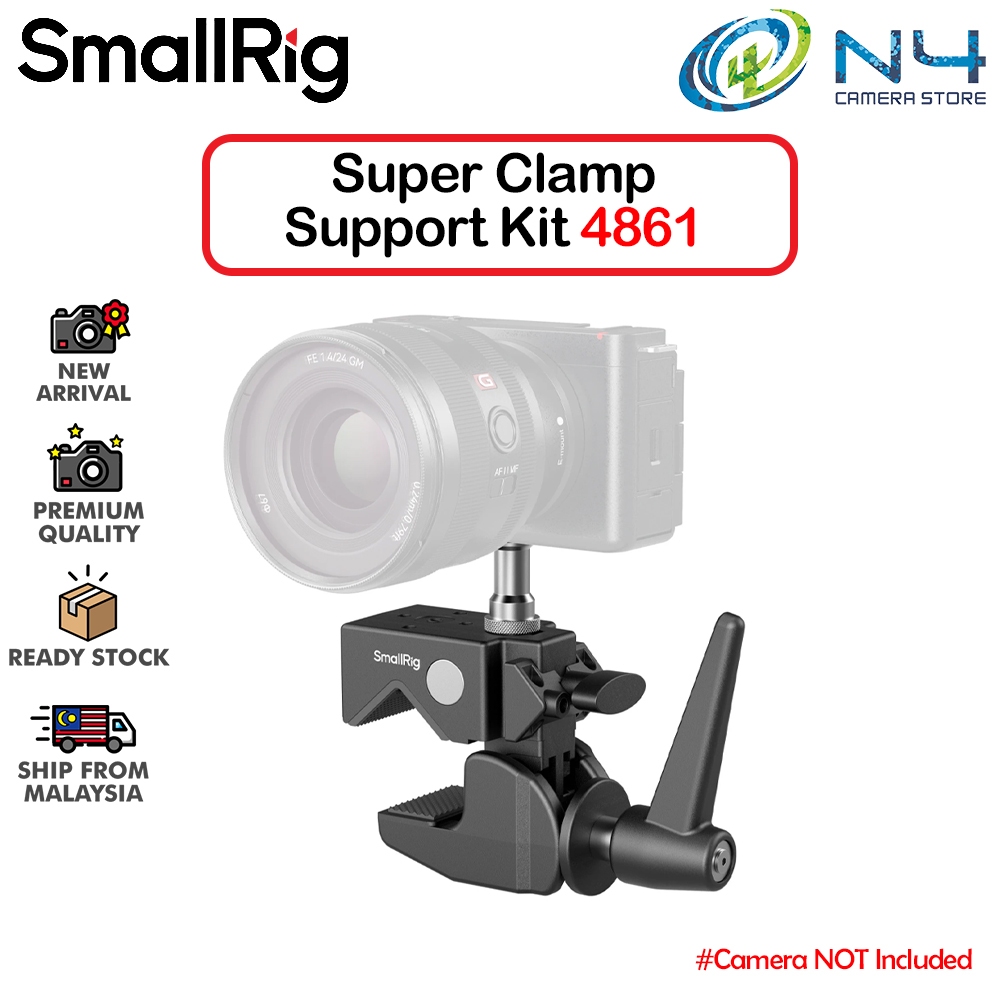 SMALLRIG SUPER CLAMP SUPPORT KIT (4861) | Shopee Malaysia