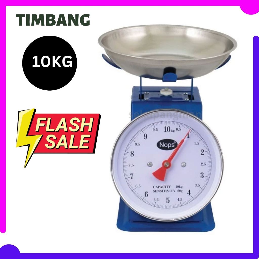 Timbang Kitchen Scale 10kg Measuring Analog Scale Spring Balance With ...