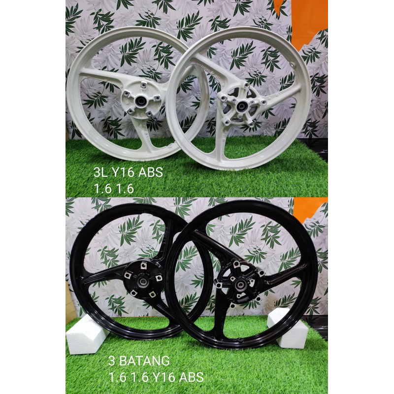 (Y16 ABS) Sport rim wheel (Enkei) 3 batang 1.6 1.6 yamaha y16 y16zr ABS y15 y15zr | Shopee Malaysia