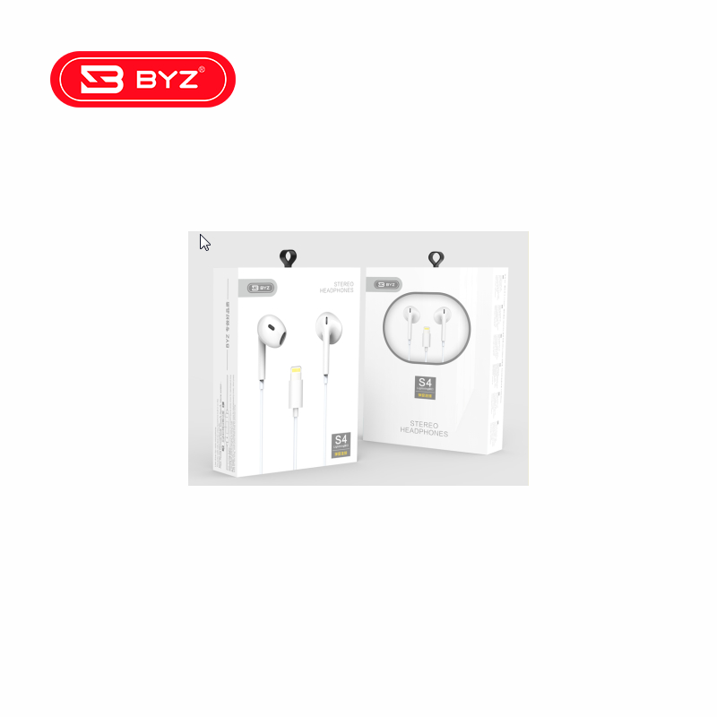 BYZ Wired Headphone- S4i/m/t (White) | Shopee Malaysia