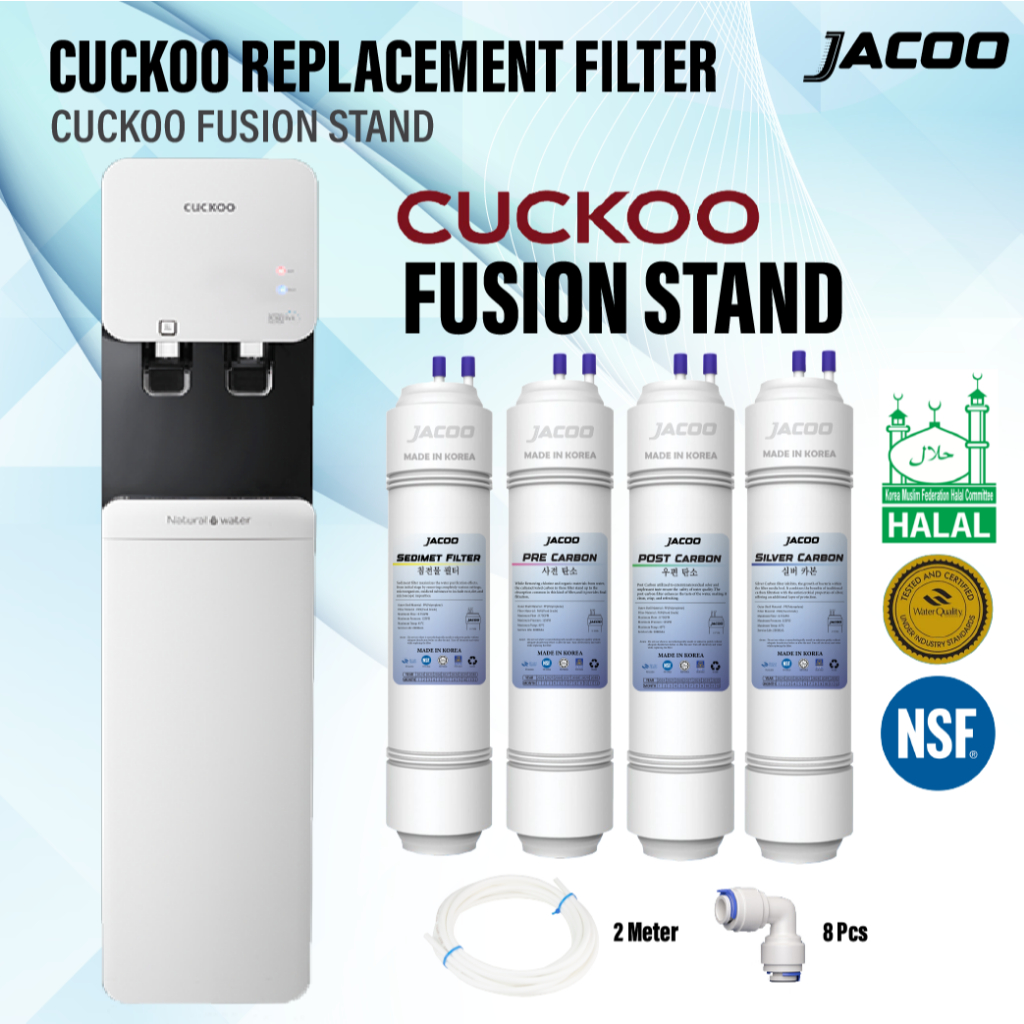 CUCKOO FUSION STAND HALAL FILTER REPLACEMENT JACOO Korean Filter with ...