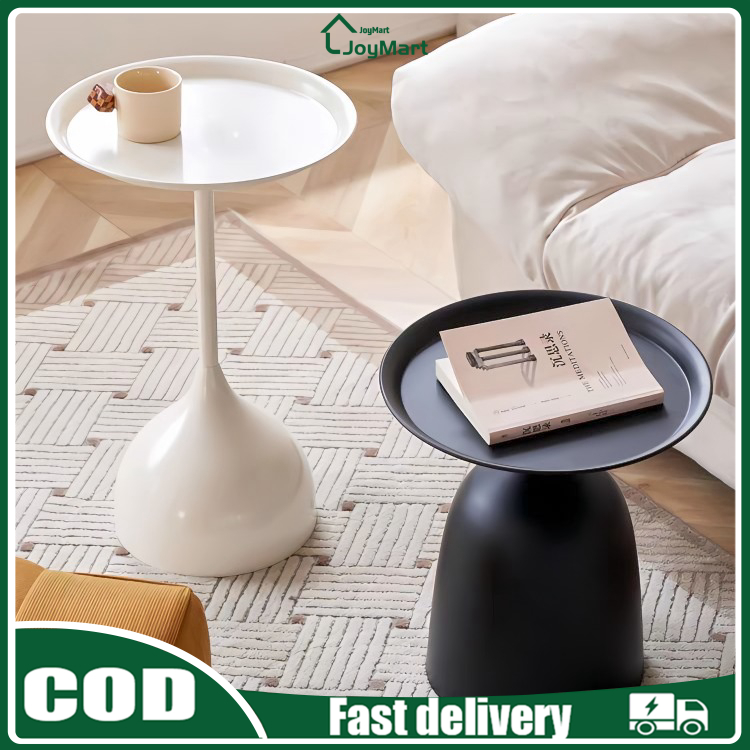 Side Table Nordic Coffee Table Round Table Meja Kopi Ruang Tamu Bedside ...
