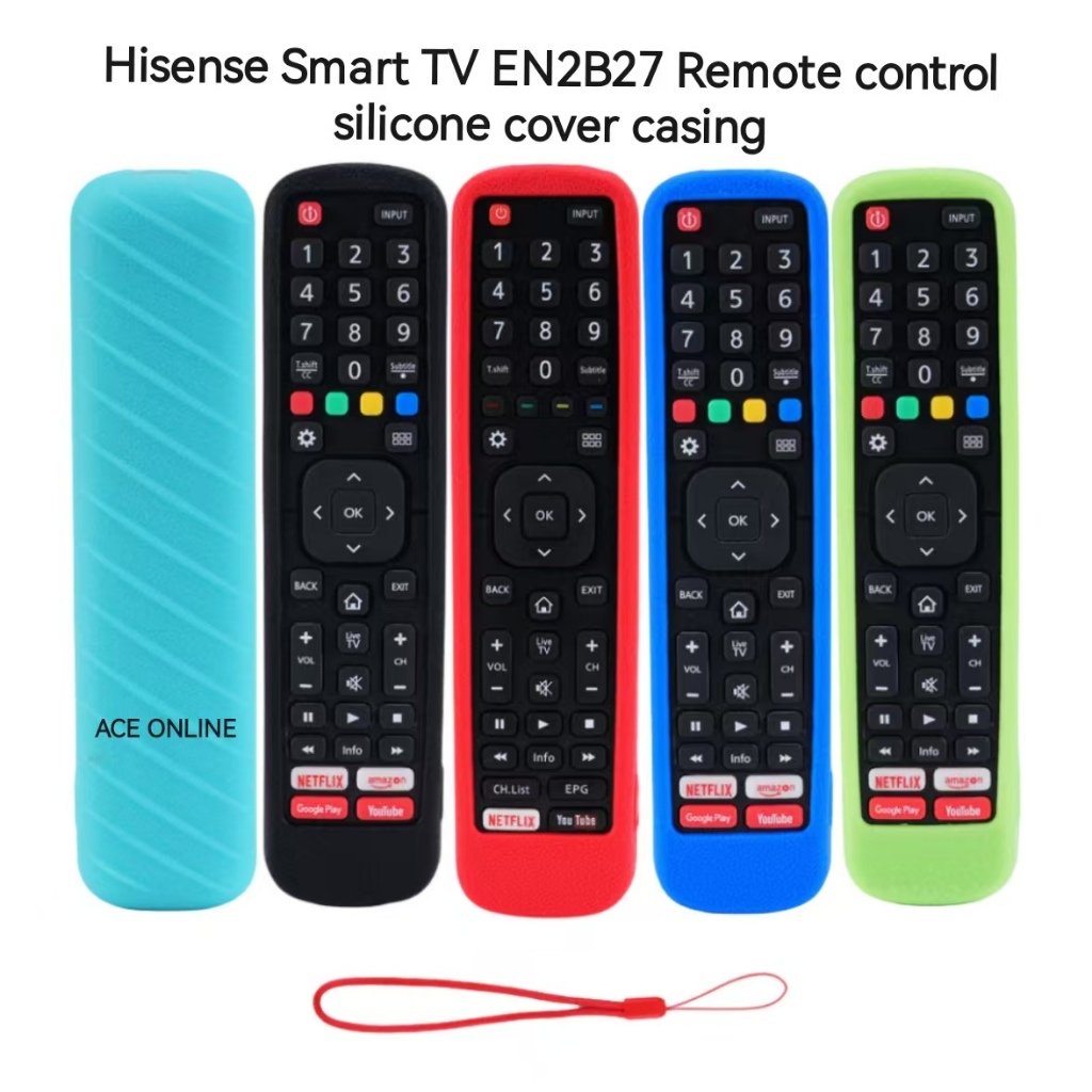 Hisense Smart TV EN2B27 Remote control silicone cover casing | Shopee ...