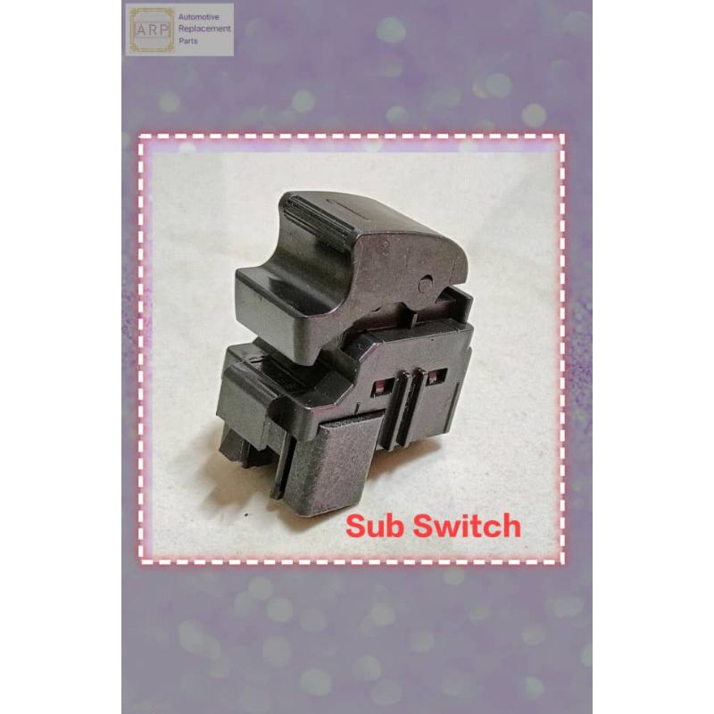 Power Window Switch Hilux Kun25, Innova Tgn40 (5pin)(sub=passanger side ...
