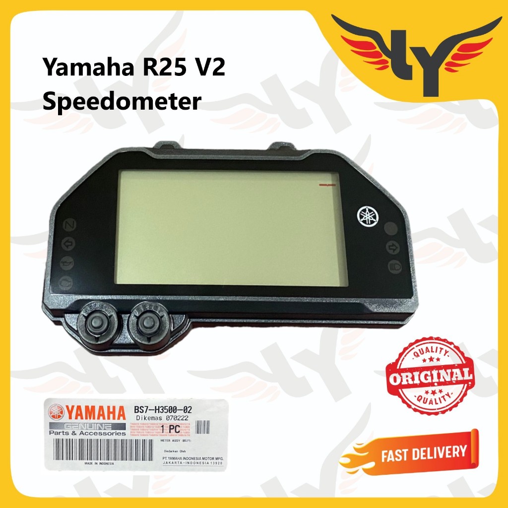 Yamaha R25 V2 Speedometer - BS7-H3500-02 (100% Original) | Shopee Malaysia