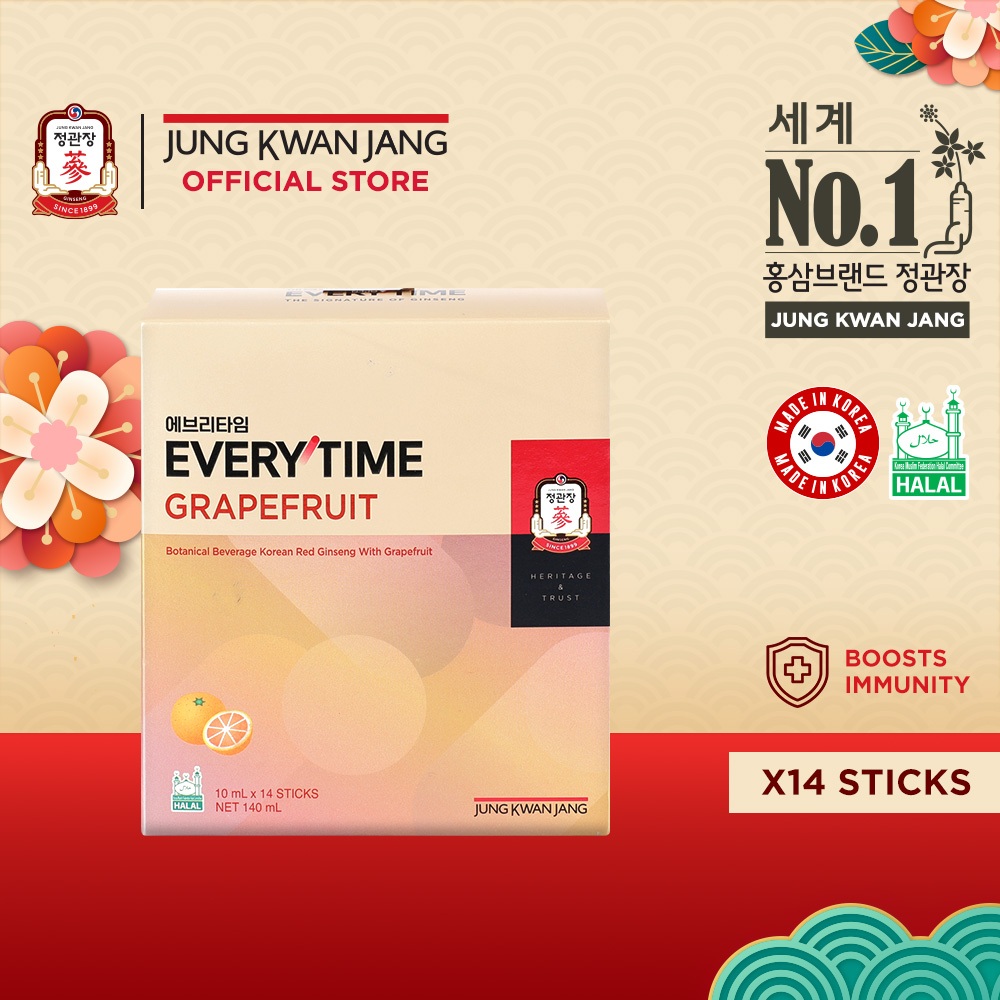[NEW LAUNCH] Jung Kwan Jang (Cheong Kwan Jang) KRG Everytime Grapefruit ...