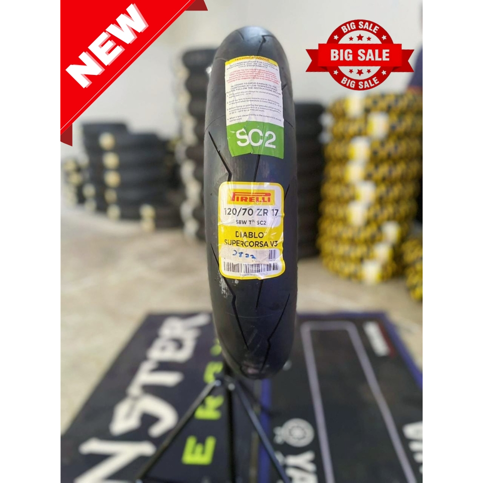 Tyre Pirelli Diablo Supercorsa SC2 V3 | Shopee Malaysia